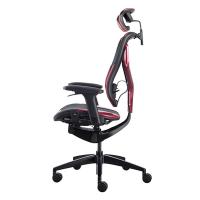 China Black Frame Wine Swivel Gaming Chair Modern Mesh Breathable PU Designed for sale
