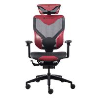 China Black Frame Wine Swivel Gaming Chair Modern Mesh Breathable PU Designed for sale