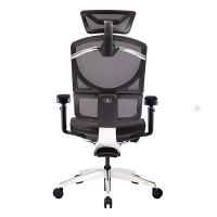 China High Back Ergonomic Office Chair Mesh Swivel Office With Headrest Lumbar Support for sale