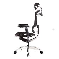 China High Back Ergonomic Office Chair Mesh Swivel Office With Headrest Lumbar Support for sale