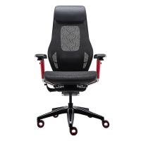 China Black Leather Headrest Swivel Gaming Chair High Back PA Frame Home Office for sale