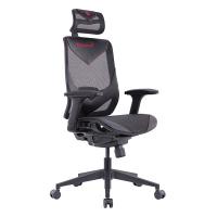 China Breathable Swivel Gaming Chair GT 4D Arms Black PA Plastic Mesh for sale