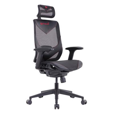 China Breathable Swivel Gaming Chair GT 4D Arms Black PA Plastic Mesh for sale