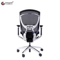China IFIT Chromed Aluminum Mesh Office Chairs Ergonomic Revolving for sale