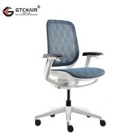 China Mesh Executive Ergonomic Office Chair 55mm Black PA Castors for sale