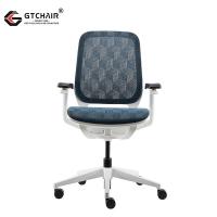 China Mesh Executive Ergonomic Office Chair 55mm Black PA Castors for sale