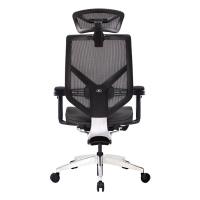 China Ergonomic High Back Mesh Office Chair​ 4D Paddle Swivel With Headrest for sale