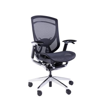 China IFIT Ergonomic Mesh Task Office Chair 65mm PU Adjustable Lumbar Support for sale