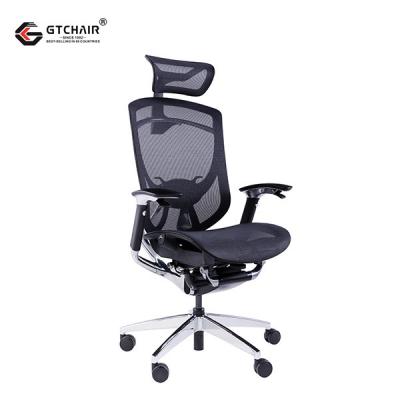 China High Back Ergo Mesh Manager Desk Chair Executive Swivel Office With Headrest for sale