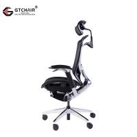 China Ergo Manager Adjustable Office Chair Mesh Executive With Headrest for sale