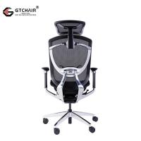 China Ergo Manager Adjustable Office Chair Mesh Executive With Headrest for sale