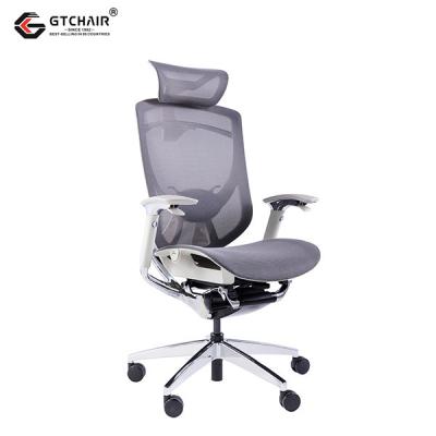 China Full Mesh Ergo Manager Chairs With Adjustable Lumbar Support for sale