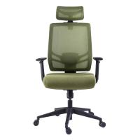 China Ergonomic Project Office Chair High Back Green Mesh Rolling for sale