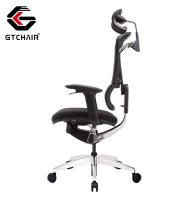 China Ergonomic Mesh Back Office Chair 65mm With Lumbar Support High Back for sale