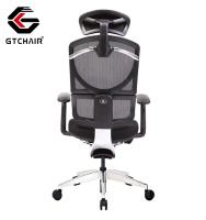 China Ergonomic Mesh Back Office Chair 65mm With Lumbar Support High Back for sale