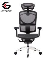 China Executive Adjustable Office Chair Sync Sliding High Back With Headrest Ergo Swivel for sale