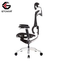 China Executive Gaming Ergo Swivel Chair With Headrest Lumber Support for sale