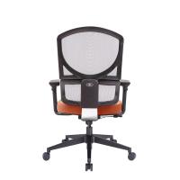China Height Adjustable Ergonomic Office Chair GT3 - 2 Armrest Orange Sponge Cushion for sale