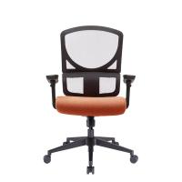 China Height Adjustable Ergonomic Office Chair GT3 - 2 Armrest Orange Sponge Cushion for sale