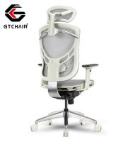 China High Back Executive Mesh Office Chairs With Headrest Ergonomic Lumbar Support for sale