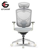 China High Back Executive Mesh Office Chairs With Headrest Ergonomic Lumbar Support for sale