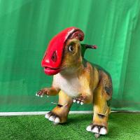 China Three Wheels Animatronic Dinosaur Ride Remote Control Lifelike Attraction 80-100kg load for sale