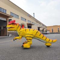 China Animatronic Dinosaur Ride Coin Operated Shopping Malls Battery Operated Ride On Dinosaur for sale