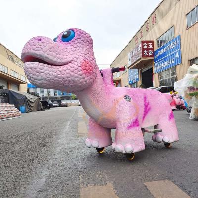 China Customizable Designs Dinosaur Electric Ride On Coin Operated 350Watt For Kids for sale