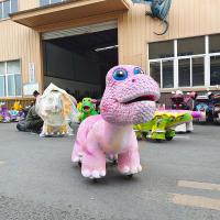 China Customizable Designs Dinosaur Electric Ride On Coin Operated 350Watt For Kids for sale