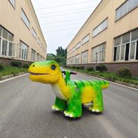 China Amusement Park Dinosaur Electric Scooter Ride on Animatronic Dinosaur Ride Ride for sale