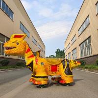 China Innovative Animatronic Electric Ride On Dinosaur For Children And Adults 350W for sale