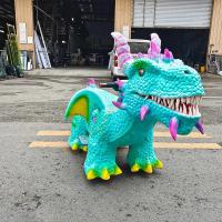 China Electric Dinosaur Ride for Kids with 350W Motor and 100kg Capacity for sale