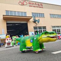 China Tyrannosaurus Rex Design Dinosaur Electric Ride On Toy For Malls 100kg Capacity for sale