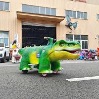 China Tyrannosaurus Rex Design Dinosaur Electric Ride On Toy For Malls 100kg Capacity for sale