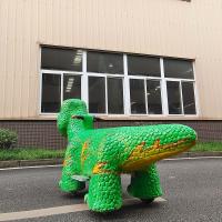 China Realistic Animatronic Movements Electric Ride On Dinosaur With Multiple Control Modes for sale