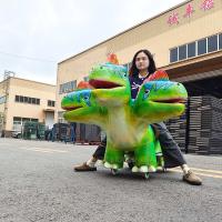 China Realistic Robotic Dinosaur Ride Customized Animatronic Dinosaur Remote Control for sale