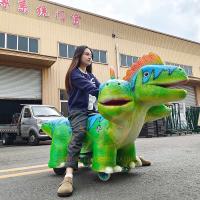 China Realistic Robotic Dinosaur Ride Customized Animatronic Dinosaur Remote Control for sale