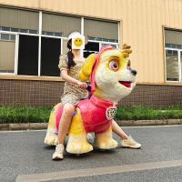 China Eye Catching Design Simulated Dino Animal Ride Car Battery Operated For Parks for sale
