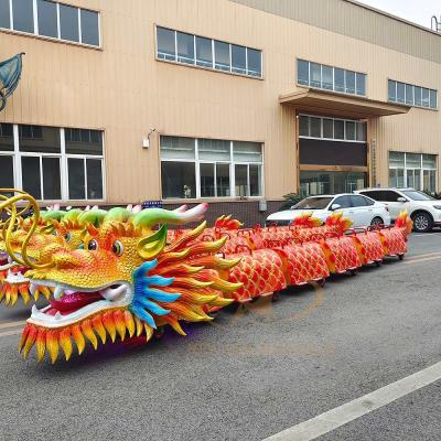 China Custom Chinese Dragon Electric Train for Theme Parks 350W 100kg Load for sale