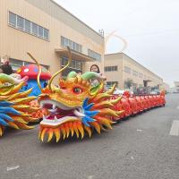 China Custom Chinese Dragon Electric Train for Theme Parks 350W 100kg Load for sale