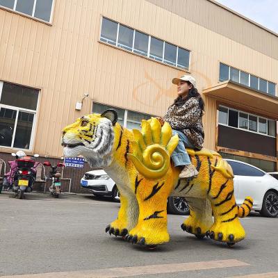 China Steel Frame Animatronic Animal Ride Scooter Remote Control Customized Sizes for sale
