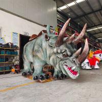 China Rhino Animatronic Scooter Electric Ride On For Amusement Parks 100kg Load for sale