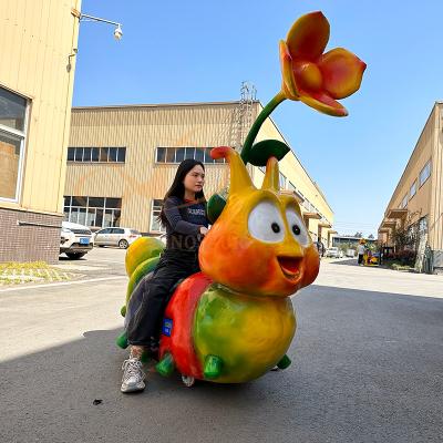 China Steel Frame Electric Dinosaur Ride On Large Size 250W Coin Operated For Amusement Park for sale