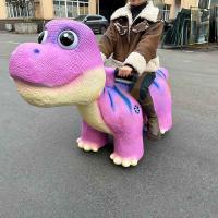 China Customizable Motorized Ride On Dinosaur For Amusement Parks 100kg Capacity for sale