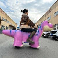 China Customizable Motorized Ride On Dinosaur For Amusement Parks 100kg Capacity for sale