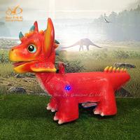 China Custom Dinosaur Ride for Shopping Malls with Lights and Music for sale