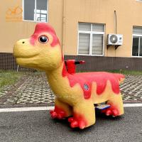 China 4 Wheelers Electric Jurassic Park Dinosaur Ride On Remote Control Custom Sizes for sale