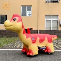China 4 Wheelers Electric Jurassic Park Dinosaur Ride On Remote Control Custom Sizes for sale