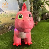 China Customizable Electric Dinosaur Ride On Family Sized Design With 24V 20A Battery for sale