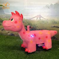 China Customizable Electric Dinosaur Ride On Family Sized Design With 24V 20A Battery for sale